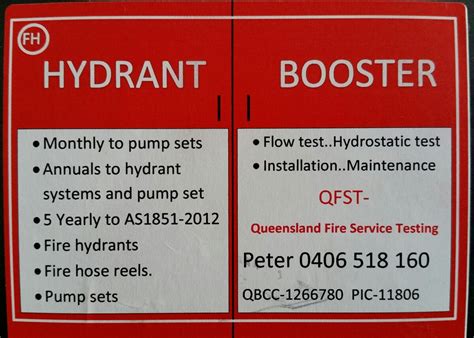 Form 72 Hydrant Testing Brisbane Hydrant Testing