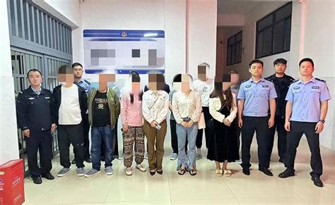 湖南衡阳：夏某平等12名涉嫌卖淫嫖娼人员被抓刘某治安大队进行