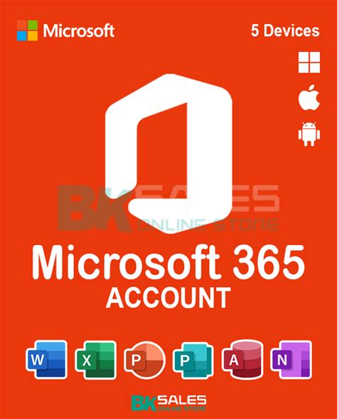 Microsoft Office 365 Professional Plus 5 Device Best Key
