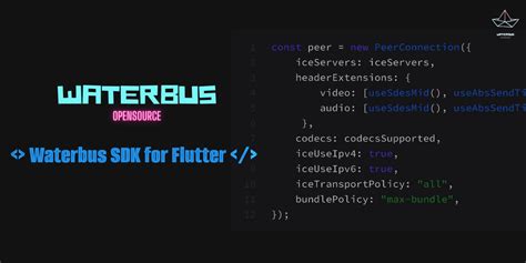 Github Waterbustechwaterbus Flutter Sdk Flutter Plugin Of Waterbus Build Video Call Or