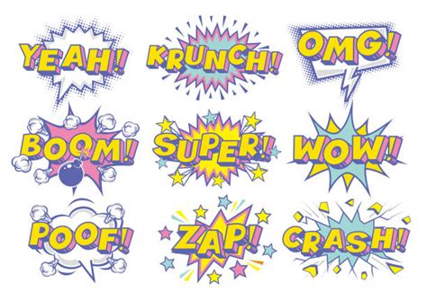 2100개 이상의 Onomatopoeia 스톡 사진 그림 및 Royalty Free 이미지 Istock