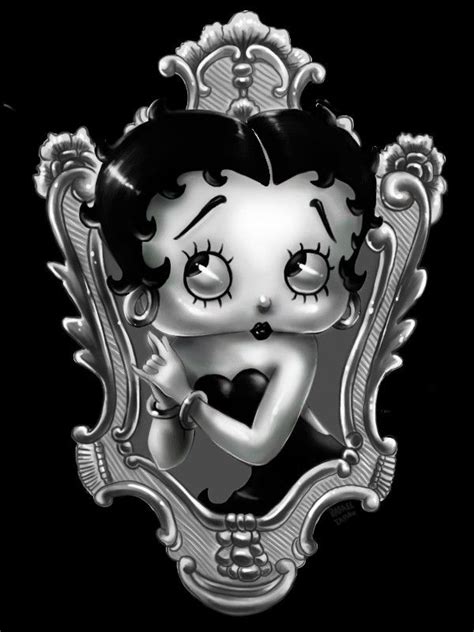 Pin By Shannon Morrison On Betty Boop Black And Whites Betty Boop Black And White Boop