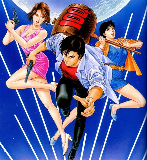 Houjou Tsukasa Makimura Kaori Nogami Saeko Saeba Ryou City Hunter