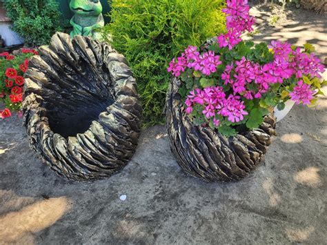 Кашпо з бетону — ціна 1700 грн у каталозі Кашпо Купити товари для дому та побуту за доступною