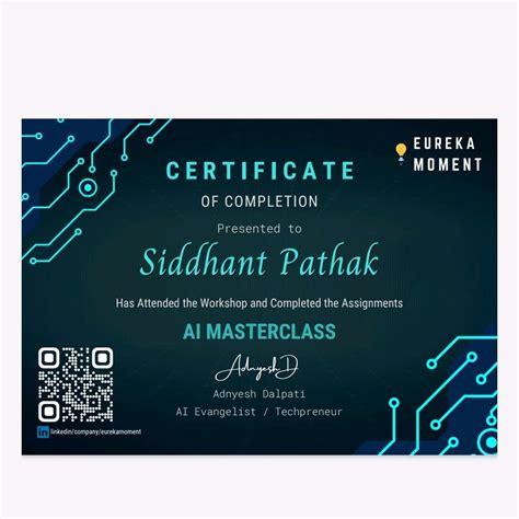 Siddhant Pathak On Linkedin Aimasterclass Artificialintelligence