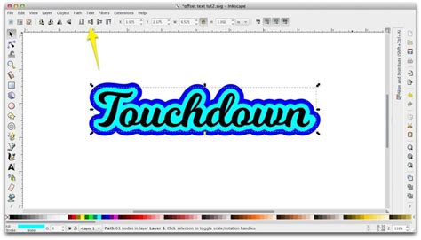 Offset Text In Inkscape The Easy Way Artofit