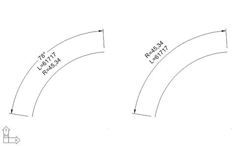 Arc Dim With Radius And Length Autolisp Visual Lisp And Dcl Autocad
