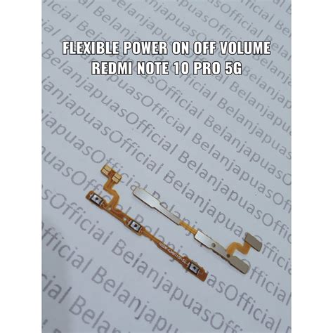 Jual Flexible Fleksibel Power On Off Volume XIAOMI REDMI NOTE PRO G Shopee Indonesia