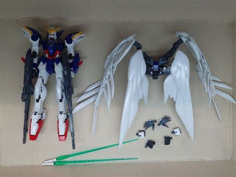 精神殺肉屋 雙天使 Rg 1144 Xxxg 00w0 飛翼鋼彈零式改 Ew版 Hg 天使鋼彈 蝦皮購物