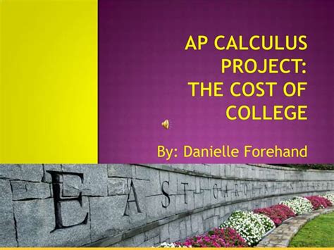 Ap Calculus Project 1 Ppt