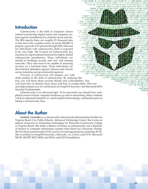 Principles Of Cybersecurity 1st Edition Page Iii