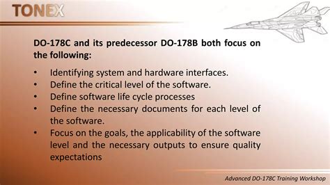 Highly Developed Do 178c Training Workshop Pptx
