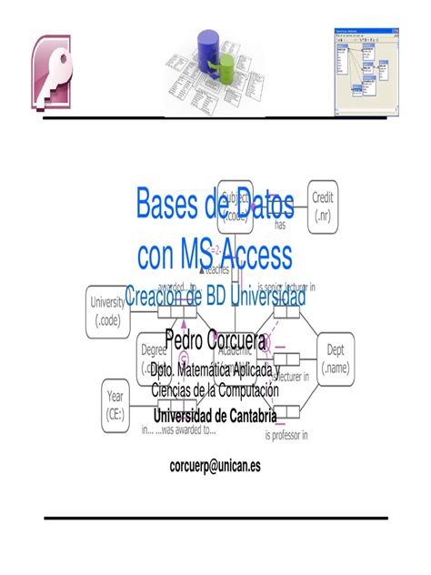 Intro Bd Access Pdf Sql Tabla Base De Datos