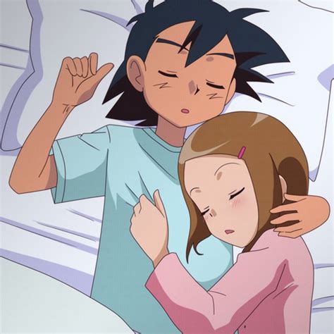 Pokemon Gary And Ash Kiss