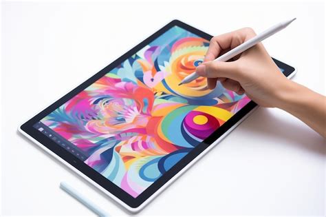 Premium Photo Digital Design Process In Action