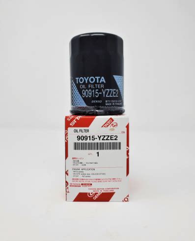 Toyota 90915 Yzze2 Genuine Oil Filter B3 Custom A Store Specialized