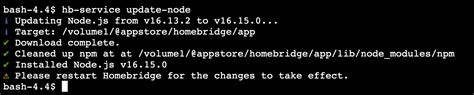Cannot Update Node And Npm · Issue 70 · Homebridgehomebridge Syno Spk · Github