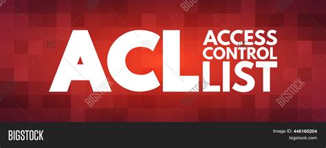 Acl Access Control Image And Photo Free Trial Bigstock