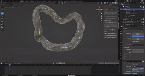 Animation Make Tunnel Moving With Path Constraint Move Around Camera