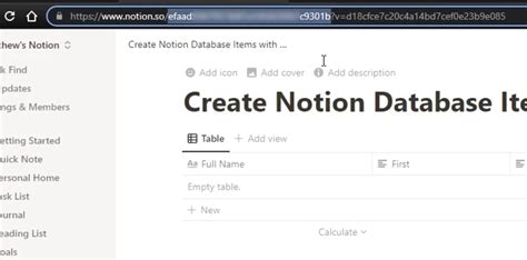 How To Create Notion Database Items And Pages With Make