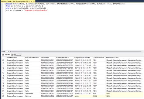 Snapshot Syncronization Keep Failing After Upgrade To Scom 2022 R2