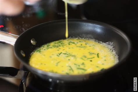 Французский омлет фото рецепт приготовления