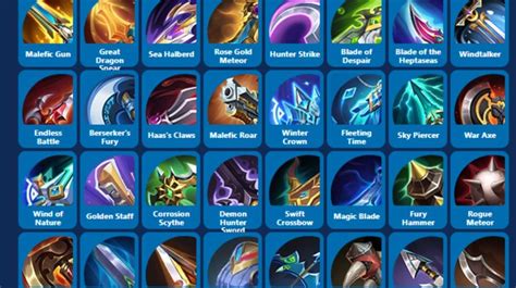 Nama Nama Item Ml Terlengkap Dan Terupdate 2025