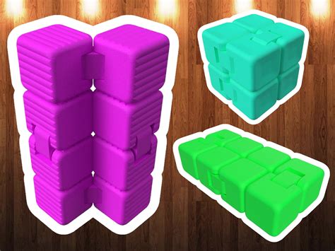 Fidget Cube Toy Rounded By Austin Vojta Makerworld Download Free 3d