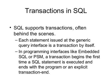 11 Transaction Sql
