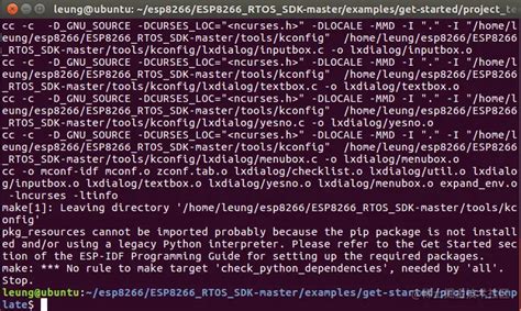Esp8266学习笔记(17)——搭建环境、编译烧写(rtos Sdk)linux篇一、前言 Esp8266 的 Rto 掘金 Esp8266学习笔记(17)——搭建环境、编译烧写(rtos Sdk)linux篇一、前言 Esp8266 的 Rto 掘金
