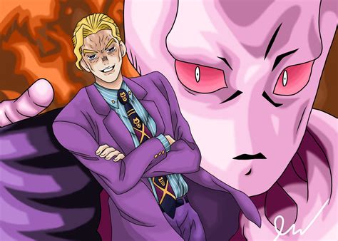 Kira Yoshikage Killer Queen By Wickedphantomz On Deviantart