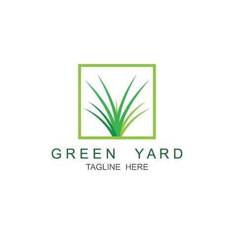Premium Vector Grass Logo Vector Template Premium Vector Grass Logo Vector Template