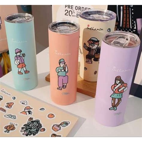 คอลใหม่สุดปัง แก้วทัมเบลอร์อินทนิลรุ่นใหม่ เก็บความเย็นได้ 6 8ชม แถม กาแฟฟรี 1ซองหลอด