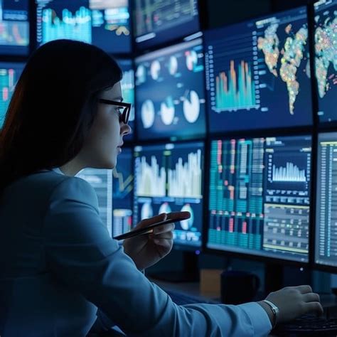 Free Robot Stock Analyst Image Download At Stockcake