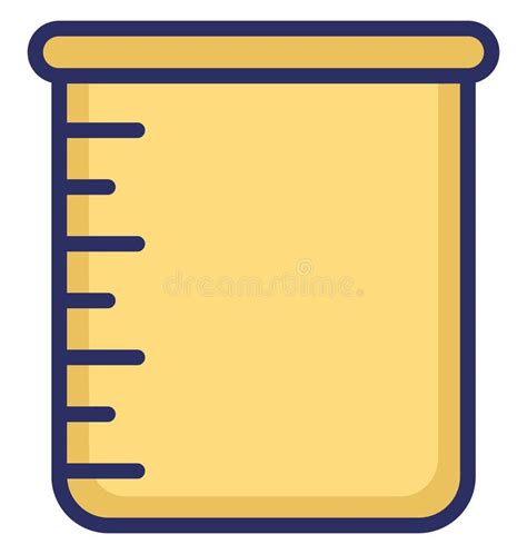 Beaker Isolated Vector Icon That Can Easily Modify Or Edit Beaker Isolated Vector Icon That Can