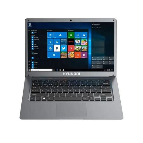 Laptop Hyundai Hybook Intel Celeron N3060 4gb 64gb 2tb Hdd 14 1