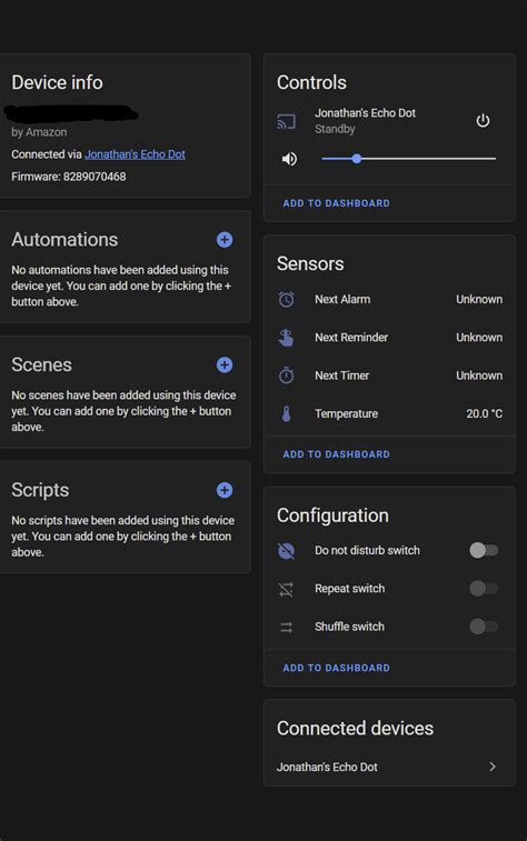 Can Home Assistant Read Sensors From Alexa Device Configuration Home Assistant Community