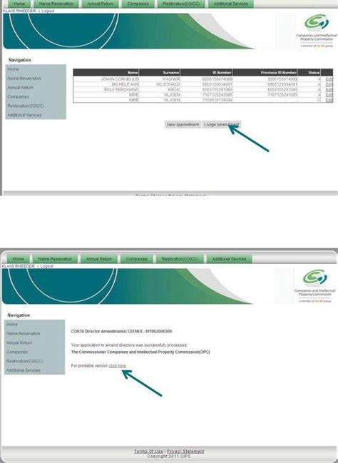 Cipc Cor39 Form ≡ Fill Out Printable Pdf Forms Online