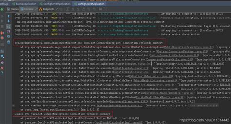 解决：rabbitmq 连接报错：amqpamqpconnectexception Connectexception Connection Refused