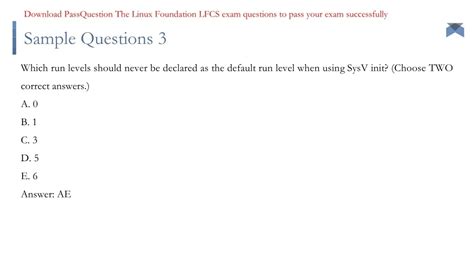Ppt Linux Foundation Certified System Administrator Lfcs Exam Questions Powerpoint