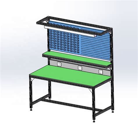 Workshop Assembly Line Working Table With Drawer Anti Static Work