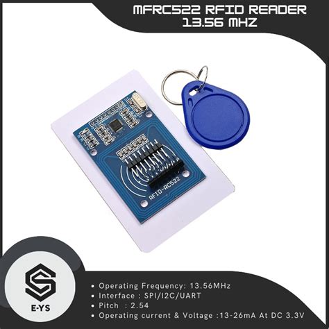 Jual Rc522 Modul Rfid Reader 13 56 Mhz Rfid Reader Module Mfrc522 Shopee Indonesia