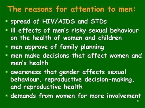 Male Involvement In Reproductive Health Dr Babar T