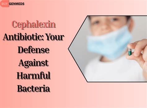 Cephalexin Antibiotic Your Defense Against Harmful Bacteria