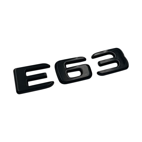 Black Mercedes E63 Emblem Badge Driversedk Driverse
