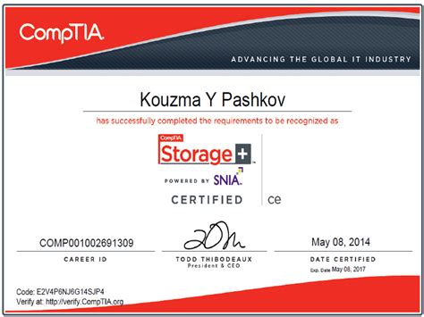 Comptia Storage Рубрика Pvsmru