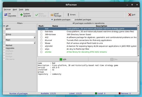 3 Best Gui Pacman Frontends For Arch Linux Based Distributions