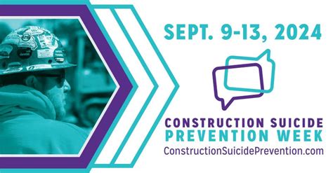 Secure Your Cspw Materials For Construction Suicide Prevention Week