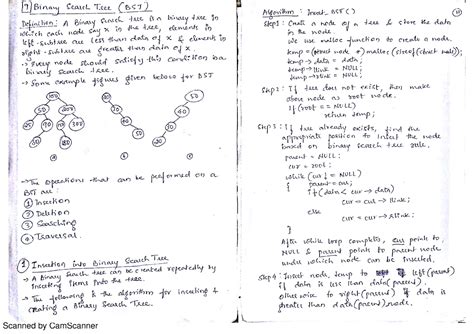 BST Module Notes Data Structure And Analysis Studocu