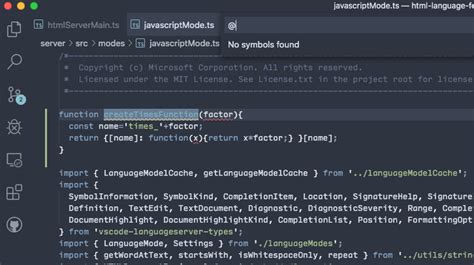 Javascript Dynamic Function Name Generates Html Language Server Error